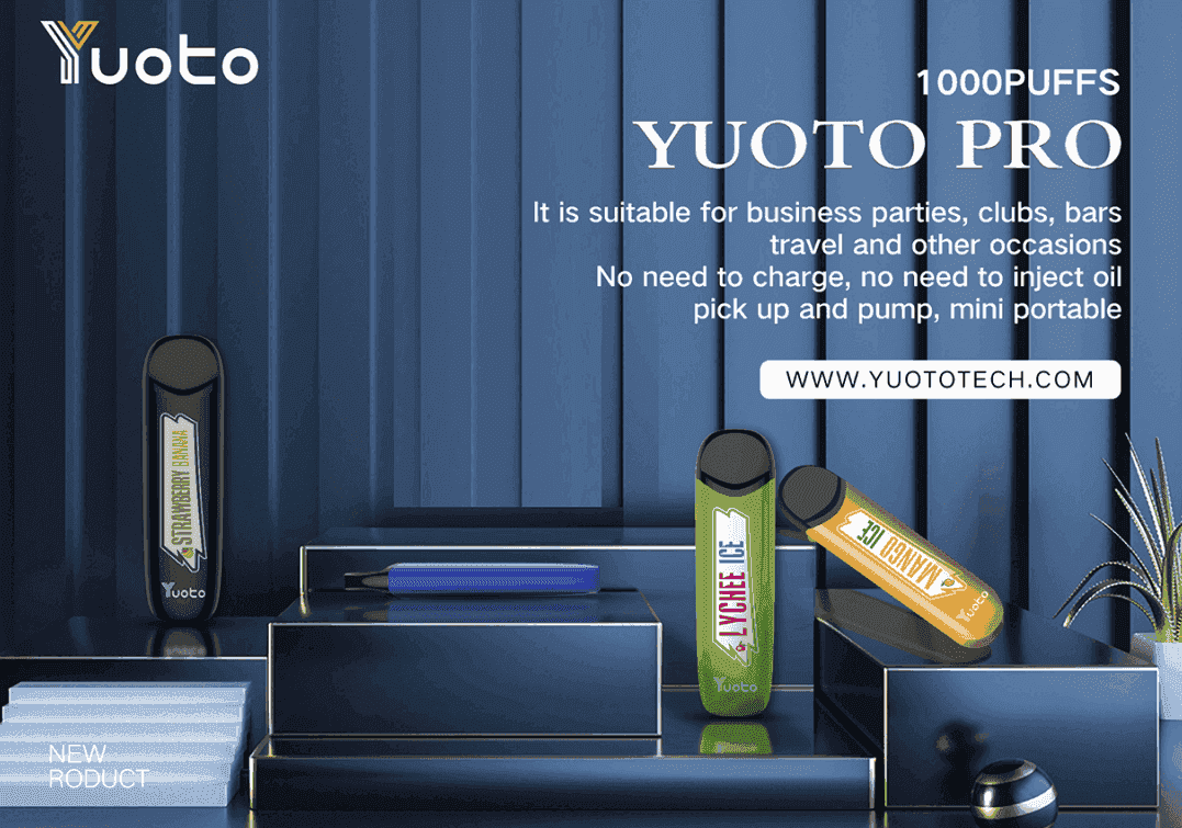 YUOTO Pro Disposable Vape Sticks Wholesale - VAPE HK SHOP | WHOLESALE
