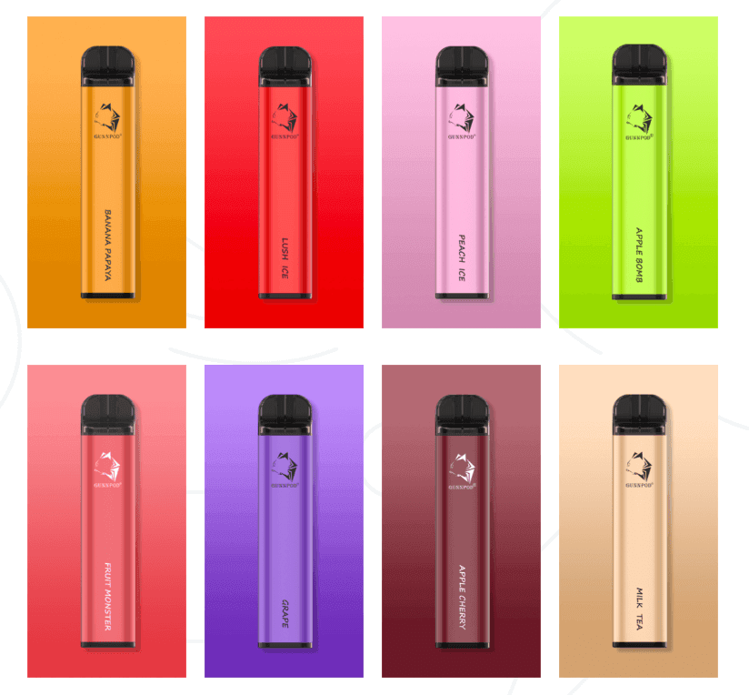 GUNNPOD Classic 2000 Puff Disposable Vape Wholesale Long-Lasting ...