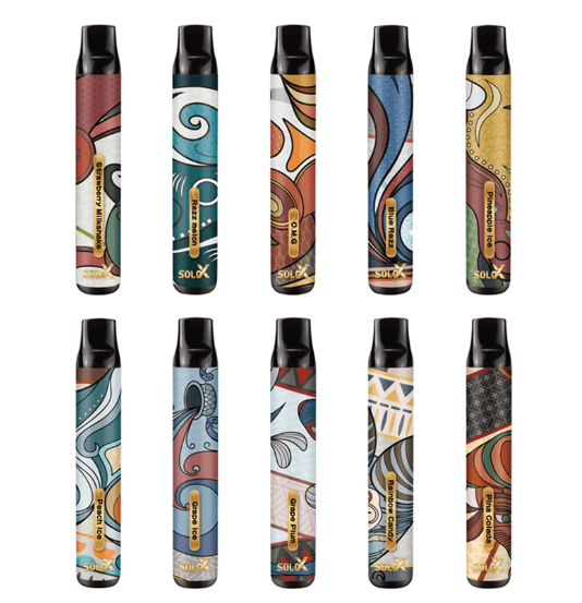 Vapeman Solo X Lux 1500 Puffs Disposable Vape Wholesale Reliable Long ...