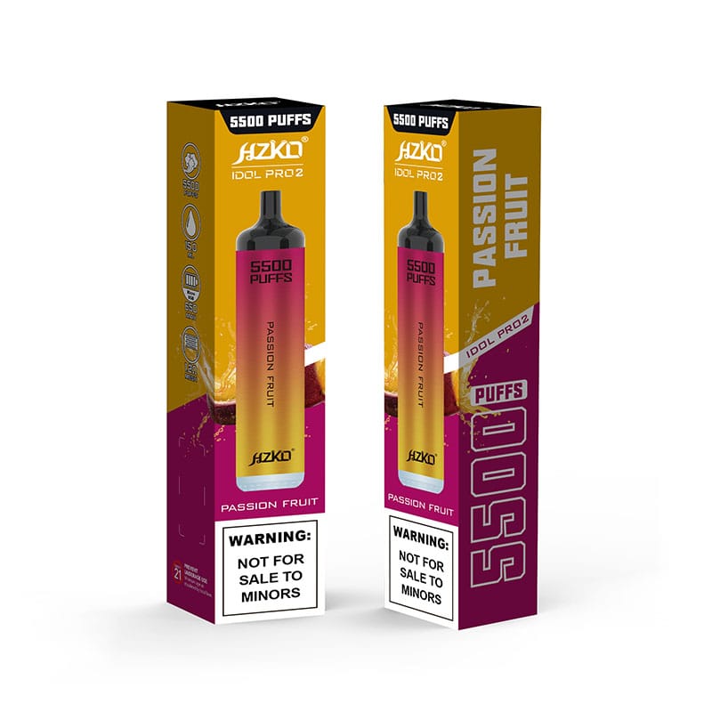 HZKO IDOL PRO2 5500 Puff Disposable Vape Wholesale High Capacity Leak ...