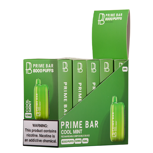Prime Bar Disposable Vape Wholesale 8000 Puffs High Capacity Reliable ...