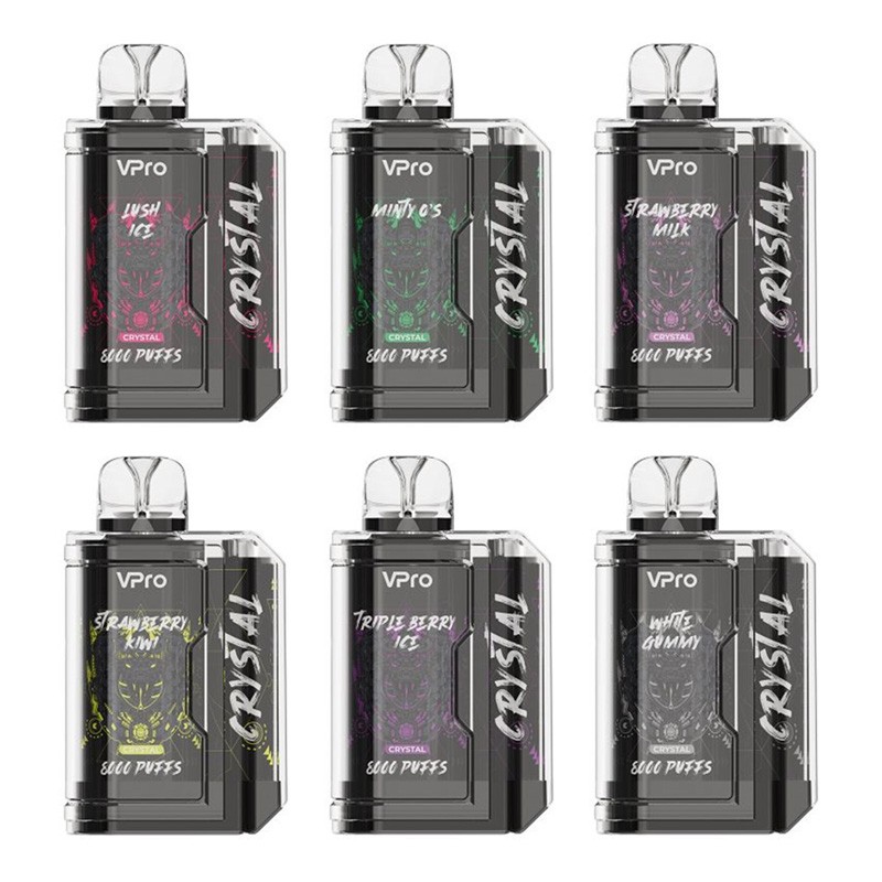VPro Crystal 8000 Puffs Disposable Vape | Wholesale - VAPE HK SHOP ...