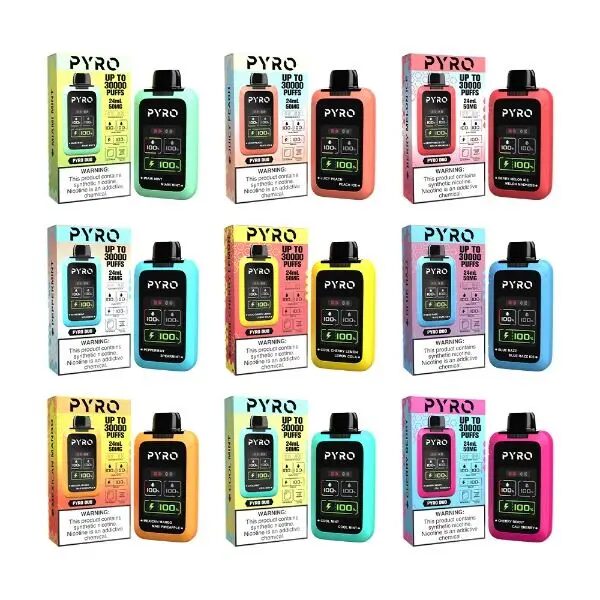 Pyro Duo 30000 Puffs Disposable Vape Wholesale Dual Flavor Long-Lasting ...