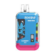 Rum Bar 16000 Puffs Disposable Vape Eco-Friendly Long-Lasting Battery ...