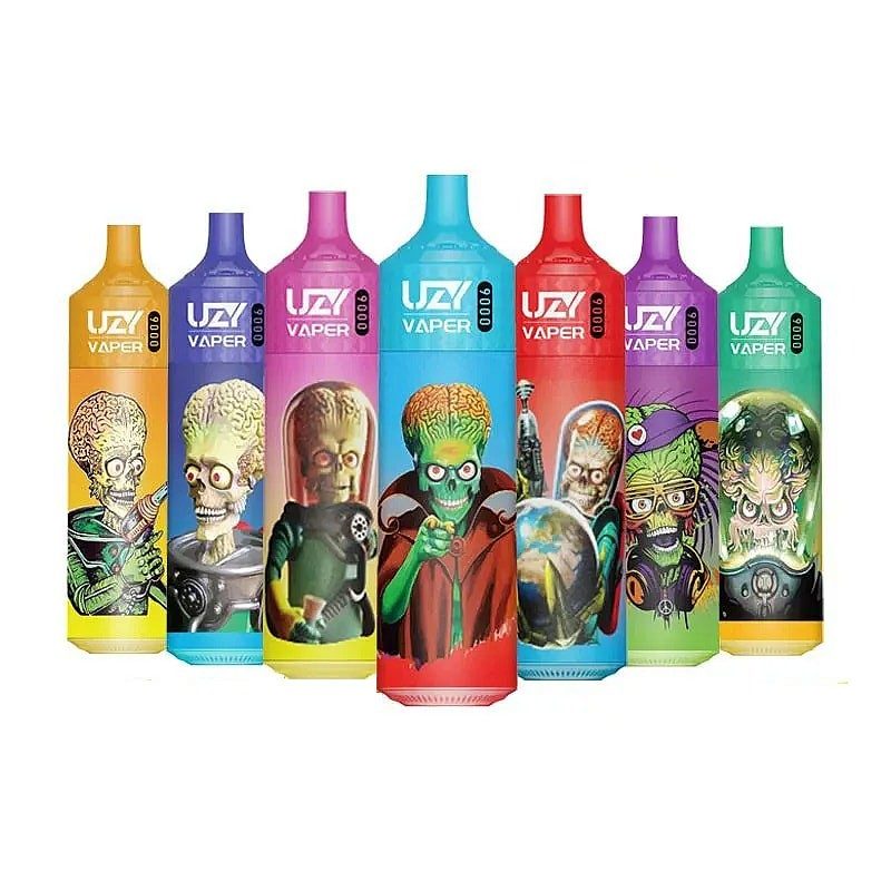 UZY Vaper 9000 Puffs Rechargeable Disposable Vape Wholesale | 0% 2% 3% ...
