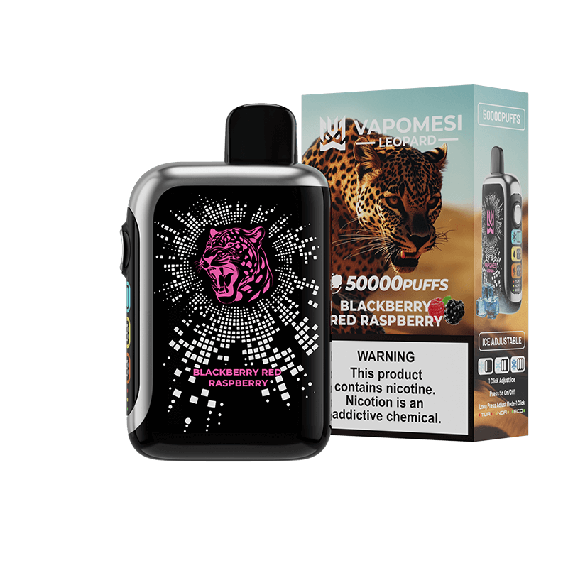 Vapomesi Leopard 50k Puffs Disposable Vape Wholesale Triple Mesh Coil ...