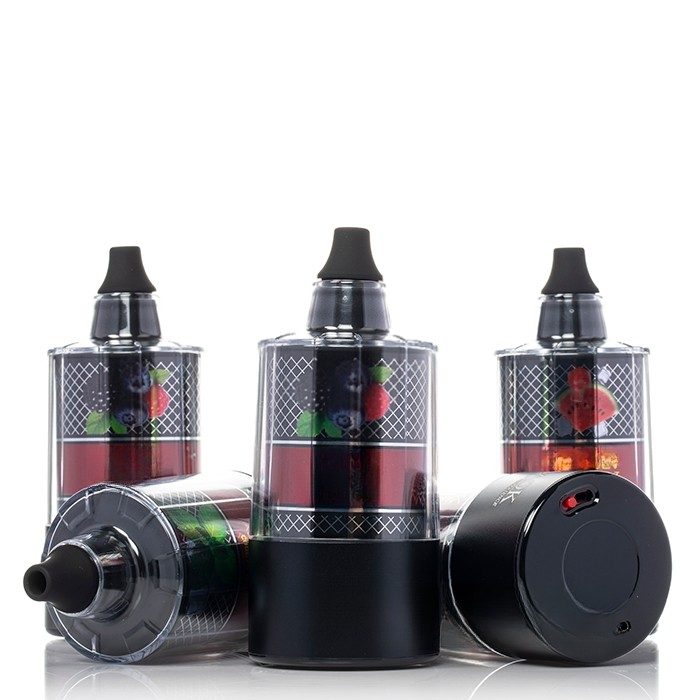 Aaok 110K Puffs Dual Flavor Vape 60ml 1900mAh Rechargeable E-hookah ...