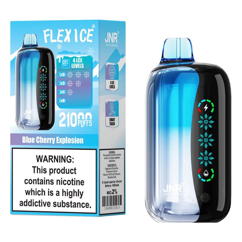 JNR Flex Ice 21k Puffs Disposable Vape Wholesale – Adjustable Ice ...