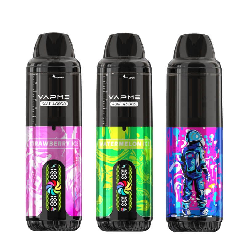 VAPME GOAT 40k Puffs Disposable Vape Wholesale | 30ml, 0.4Ω Mesh Coil ...