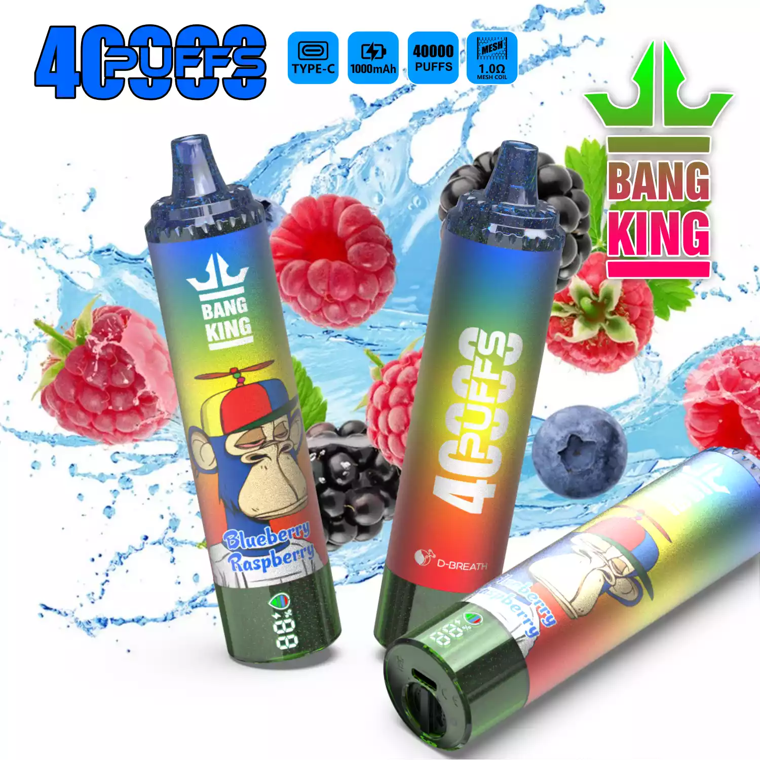 BANG KING 40k Puffs Disposable Vape Wholesale | Long-Lasting ...